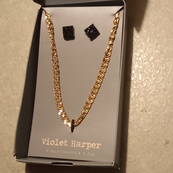 Violet Harper | Jewelry | Violet Harper Necklace And Earring Set | Poshmark